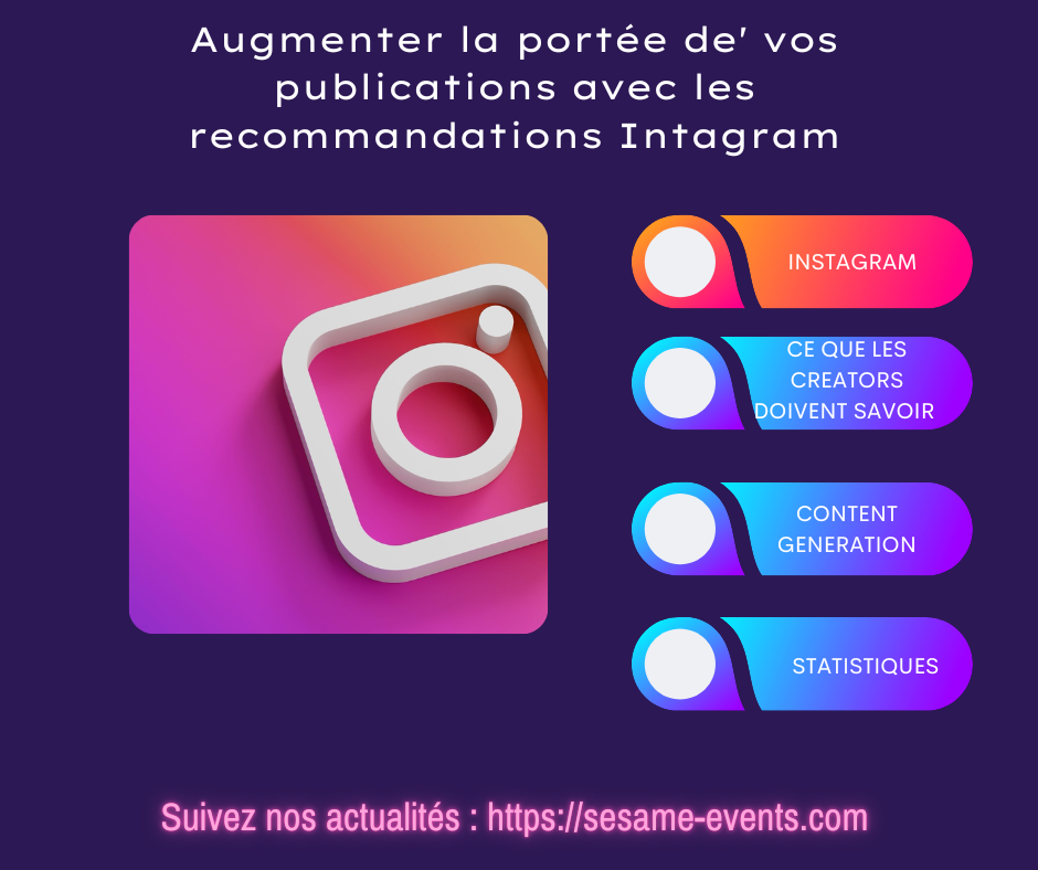 Sesame de Comm : Instagram - Sesame Events.COM